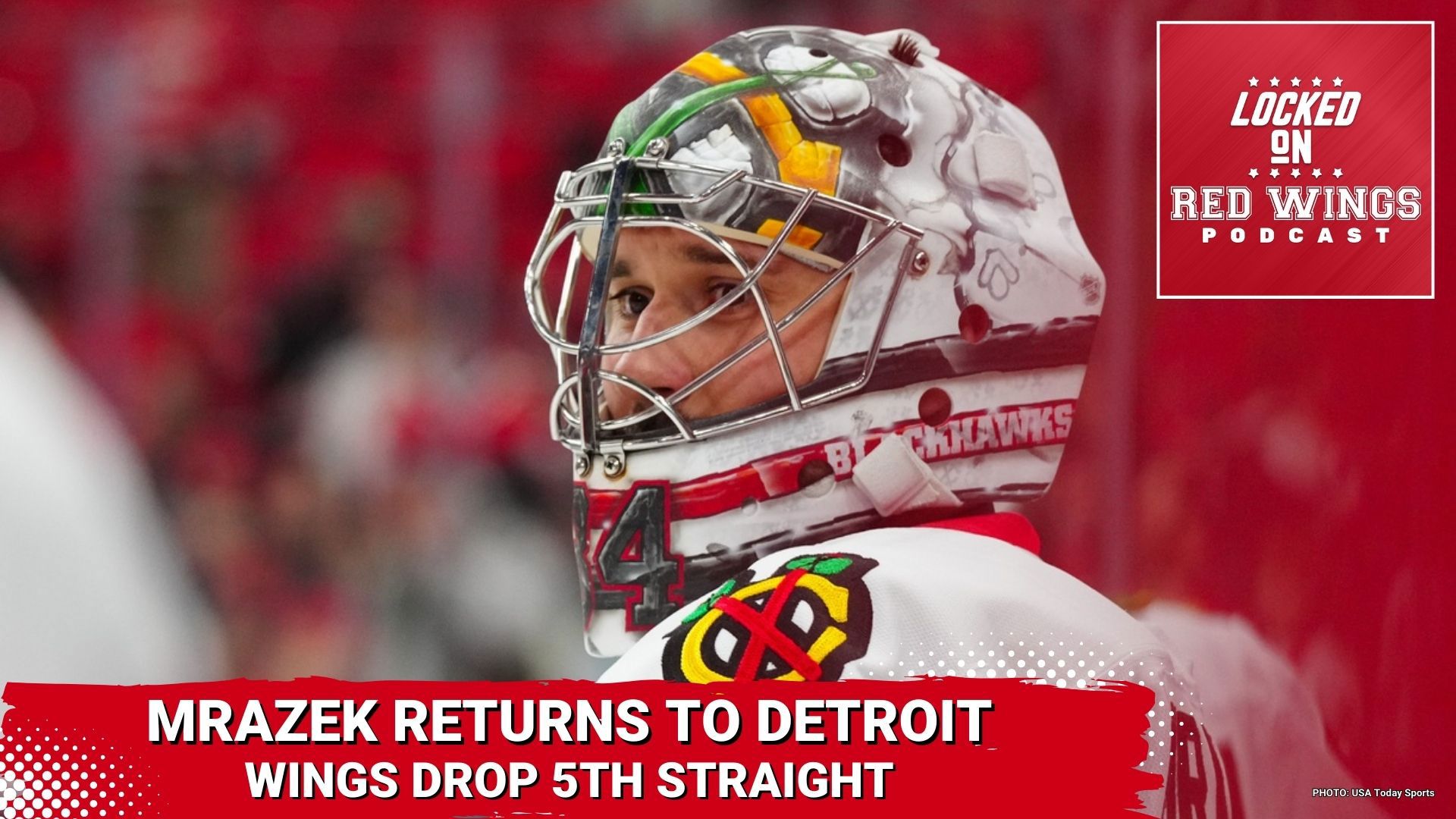 Petr Mrazek returns to Detroit | 3rd period collapse in Washington ...