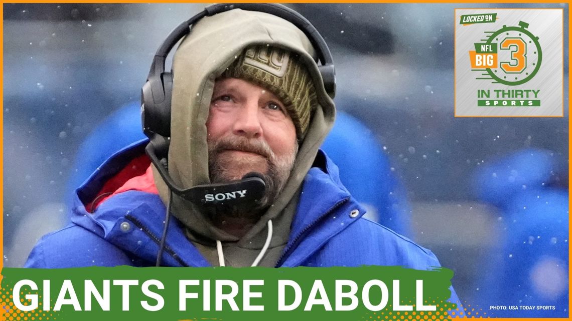 Giants FIRE Brian Daboll After Terrible Loss To Bears | The Big 3 in 30 ...