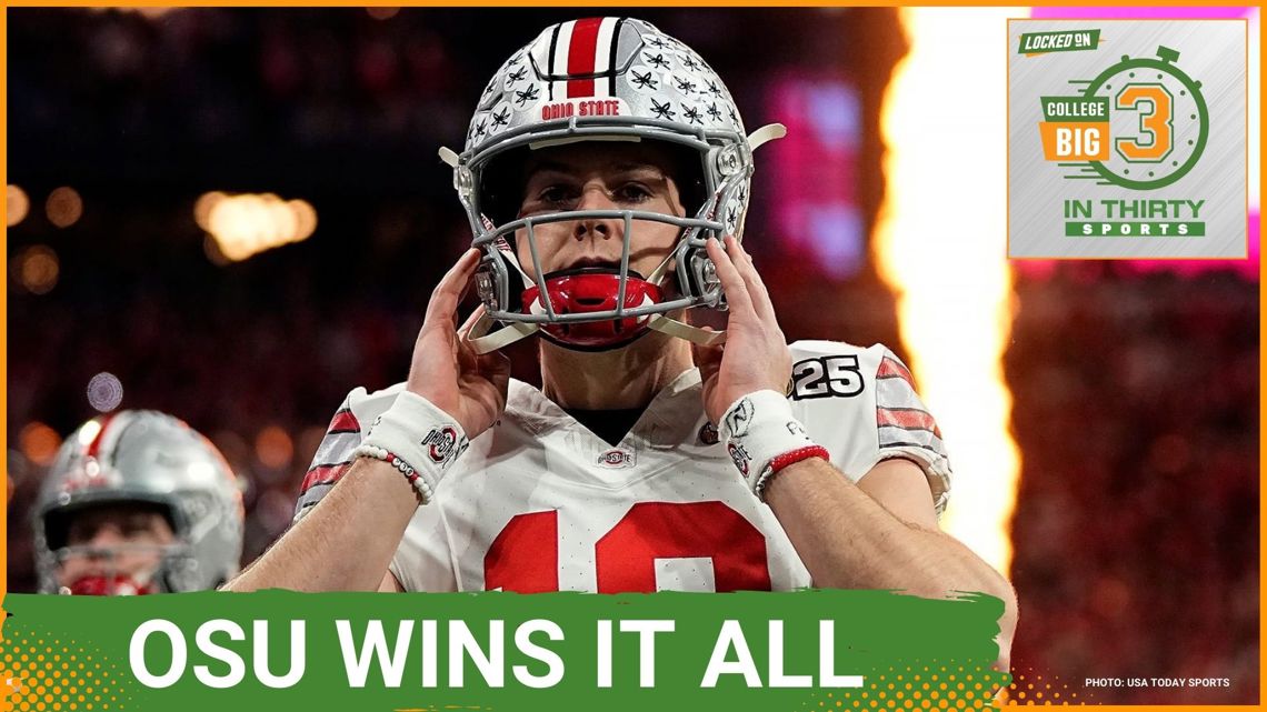Ohio State Beats Notre Dame To Win The National Championship | The Big ...