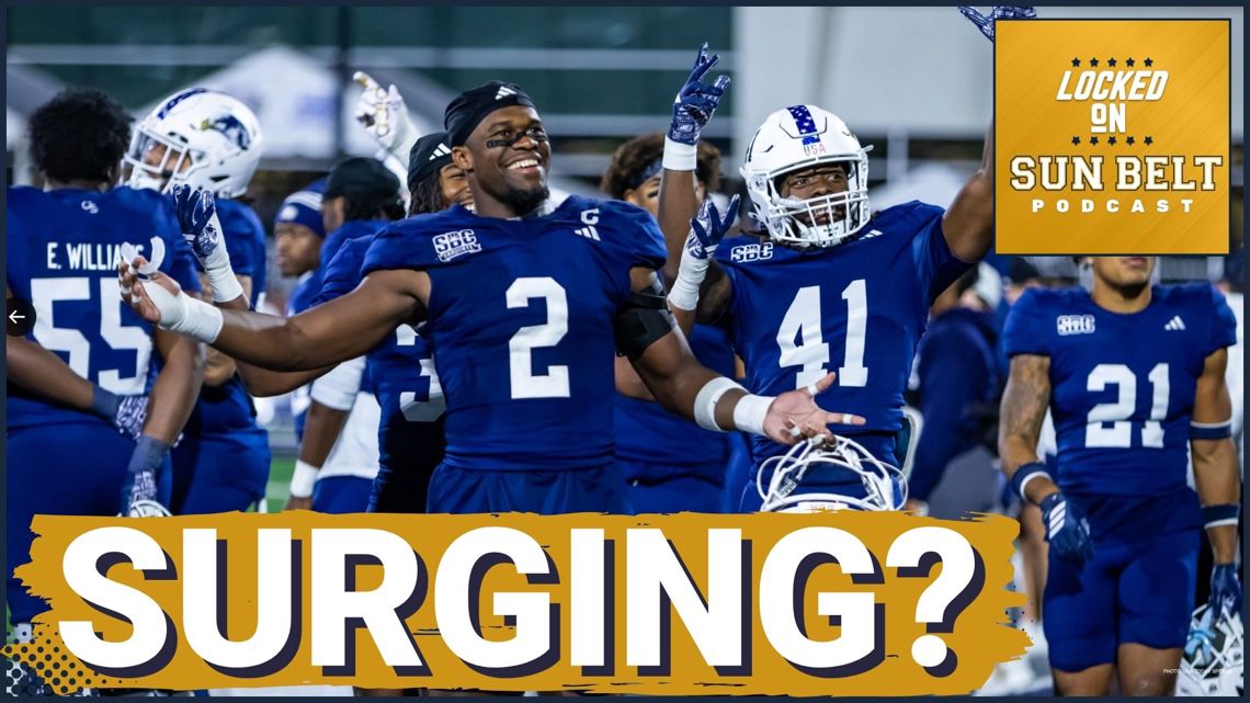 SURGE: Georgia Southern BEATS Coastal Carolina 45-40 as O.J. Arnold ...