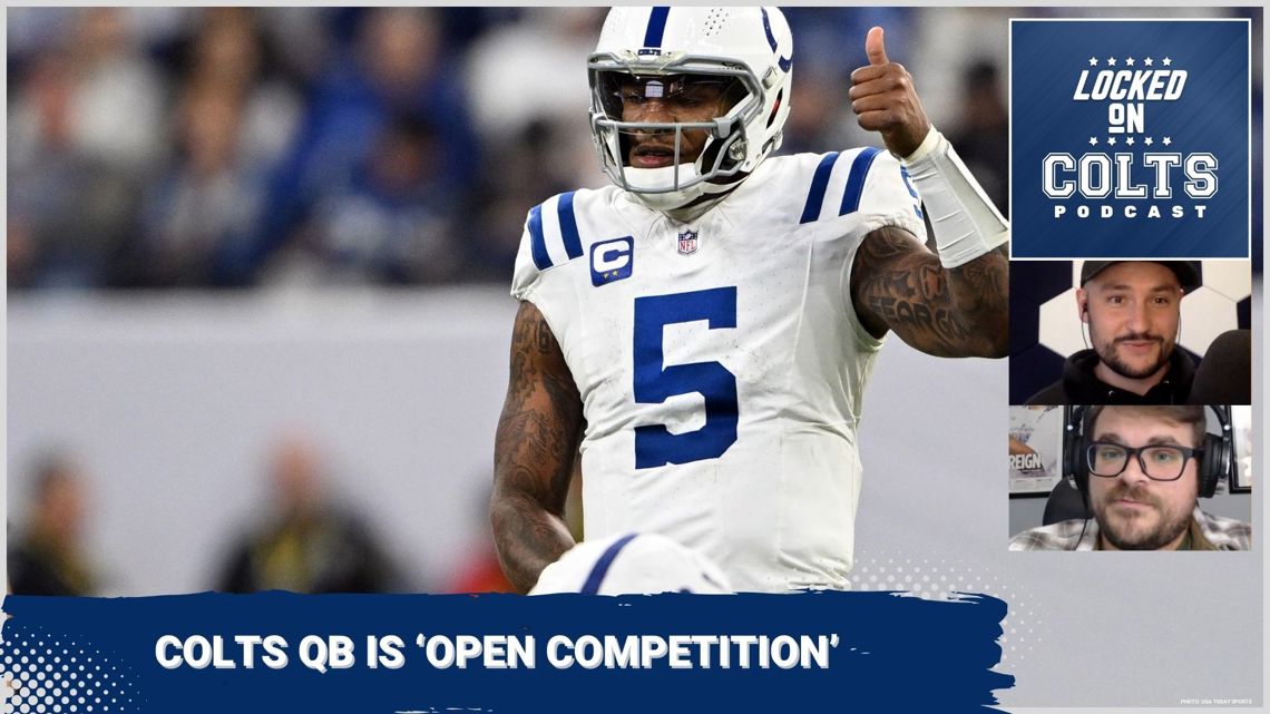 Indianapolis Colts Chris Ballard Declares Qb Spot Open Competition