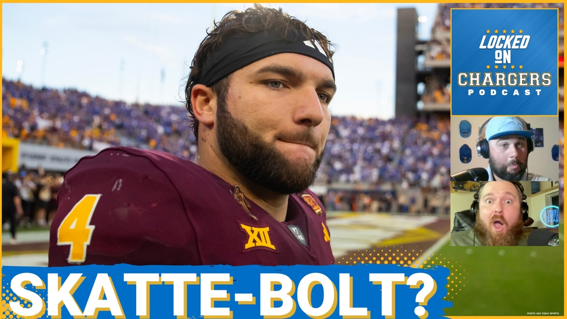 Cam Skattebo Would Be An ELECTRIC Pick For The Chargers In The NFL ...