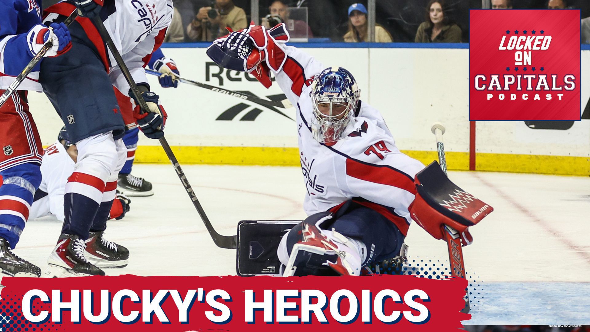 Capitals Stun Rangers in 1-0 Thriller | Is Charlie Lindgren the ...