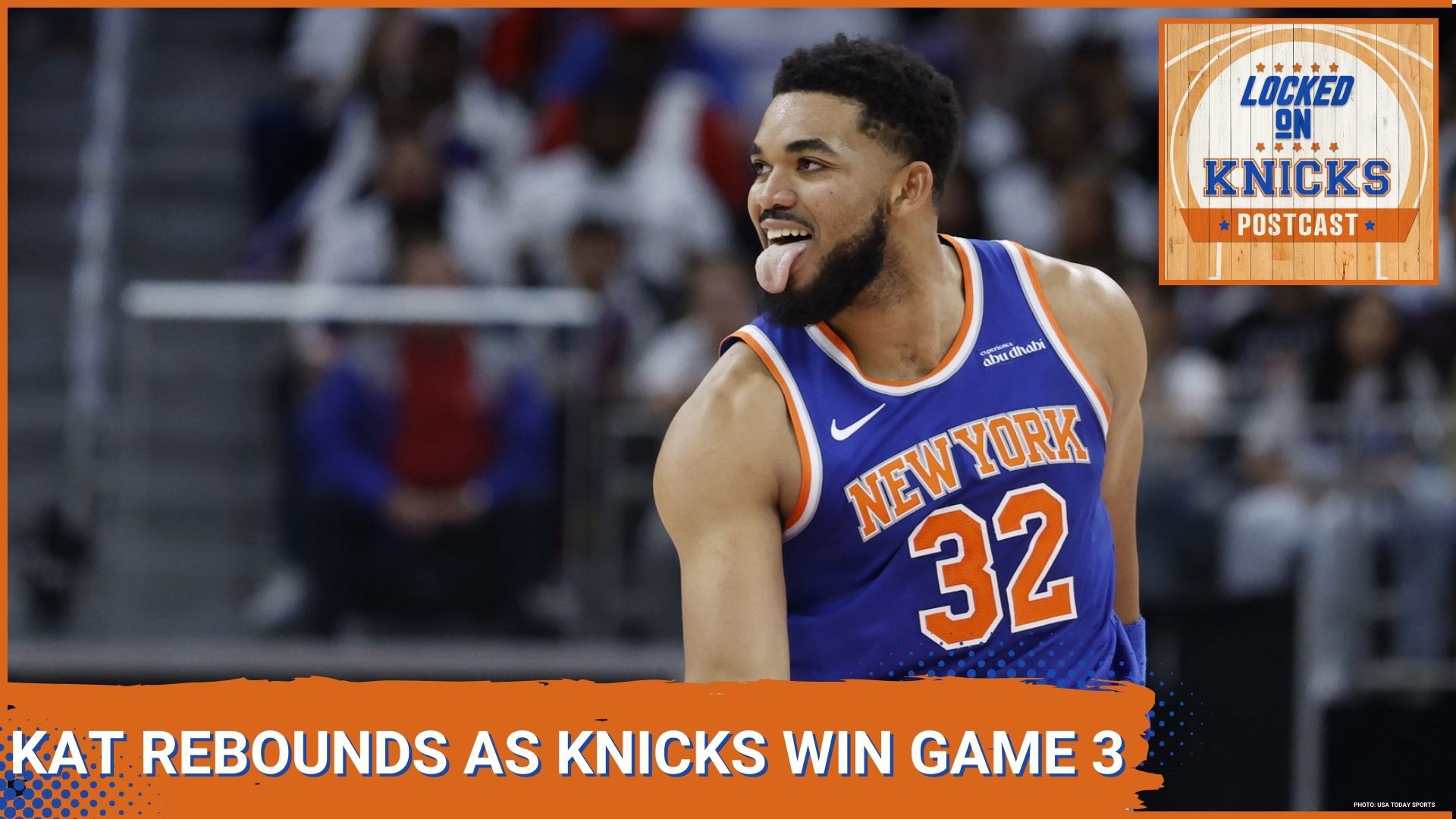 KNICKS POSTCAST: KAT, Knicks GRAB Game 3 | khou.com