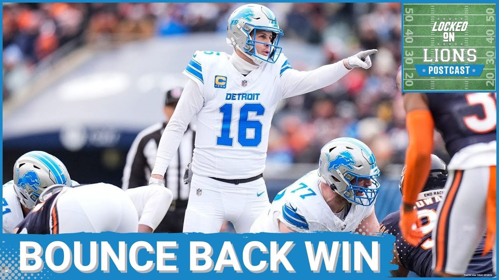 Lions POSTCAST: Detroit Lions BEAT Chicago Bears, Earn Franchise-Best ...