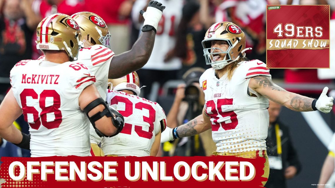 49ERS SQUAD SHOW: OFFENSE UNLOCKED as 49ers CRUSH Cardinals | khou.com