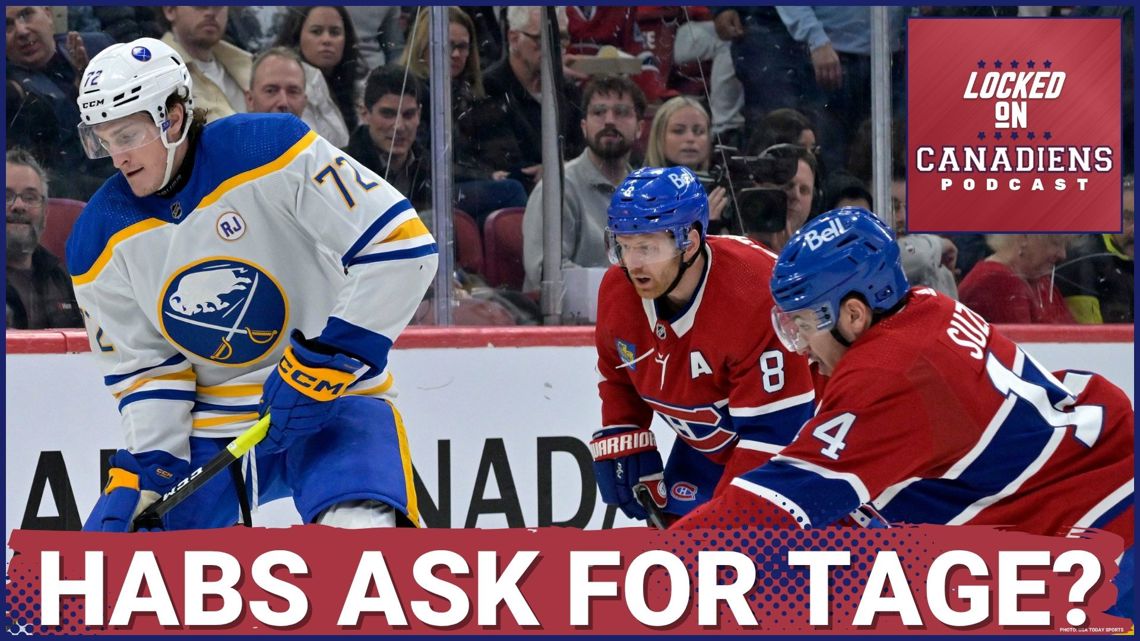 Habs TRADE RUMOUR: Interest in Tage Thompson? | Caufield's INEVITABLE ...