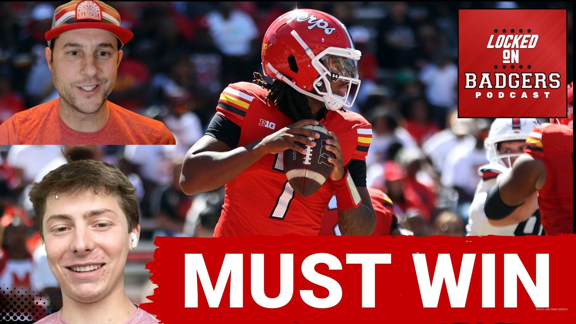 MUST WIN | Wisconsin Badgers MUST BEAT Maryland to kick off the Big Ten ...