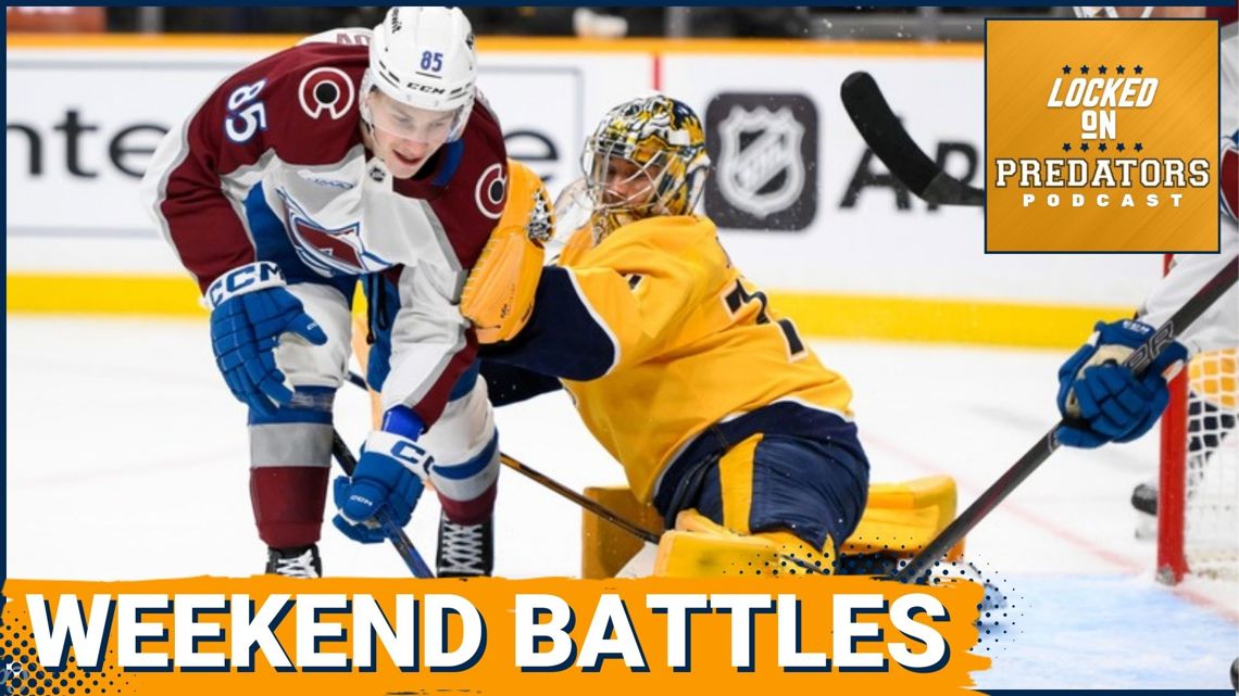 Nashville Predators Face Nathan MacKinnon & Jack Hughes in Big Back to Back Weekend | khou.com