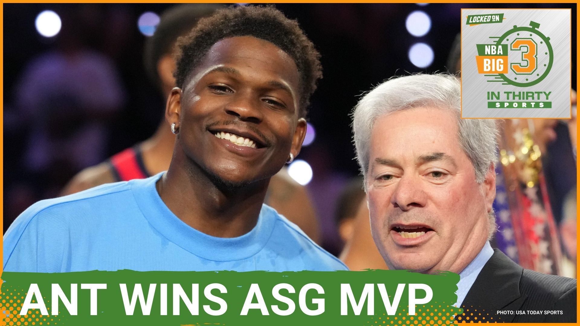 Anthony Edwards Wins MVP Of All-Star Game | The Big 3 in 30 NBA | khou.com