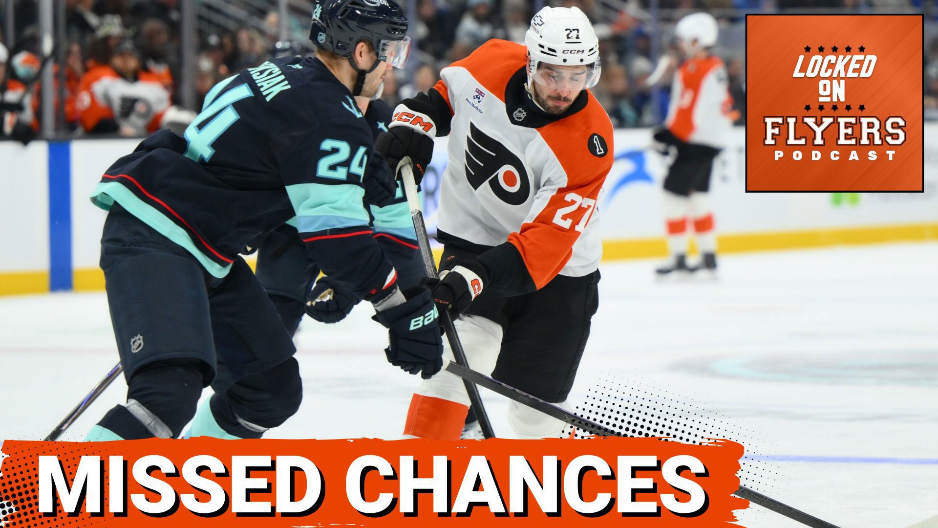 The Philadelphia Flyers struggled to break through vs Seattle Kraken ...