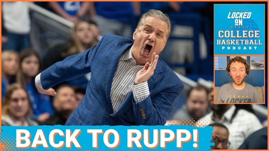 Coach Cal is headed back to Rupp...in red | Doug Gottlieb gets Green ...