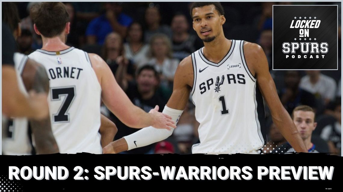Round 2: Spurs vs. Warriors game preview | Locked On Spurs | khou.com
