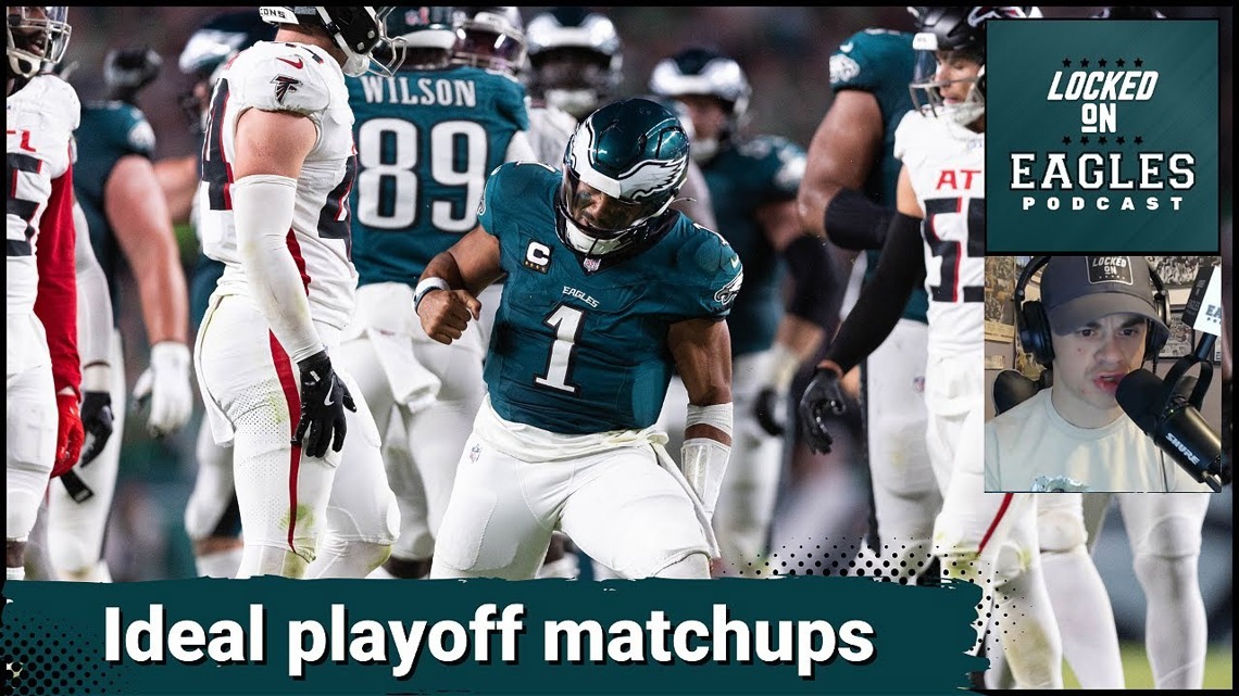 Philadelphia Eagles PLAYOFF OPPONENT RANKINGS! Ideal matchups without ...