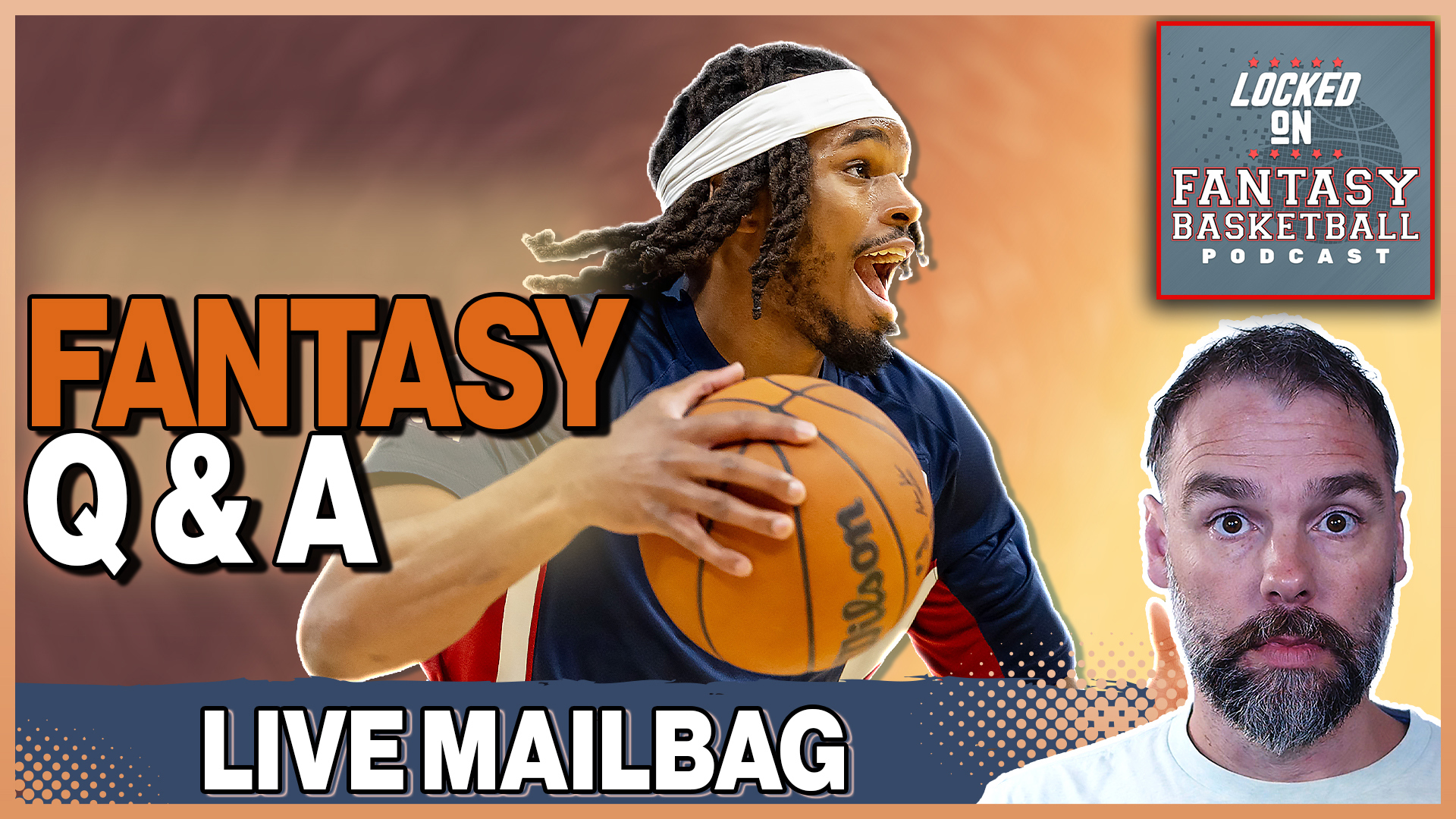 LIVE Fantasy Basketball Mailbag With Josh Lloyd | DaRon Holmes ...