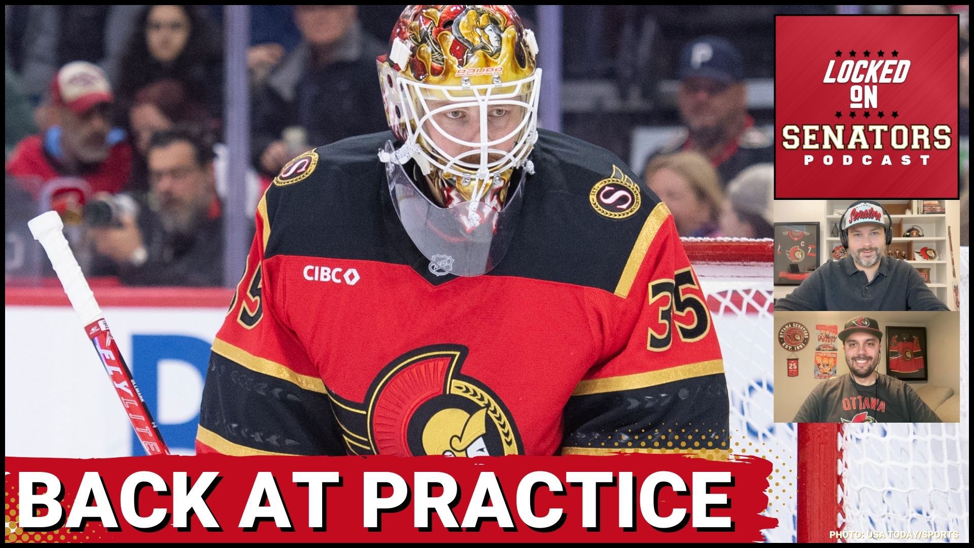 Linus Ullmark Rejoins Ottawa Senators + Weekend Preview vs Montreal ...