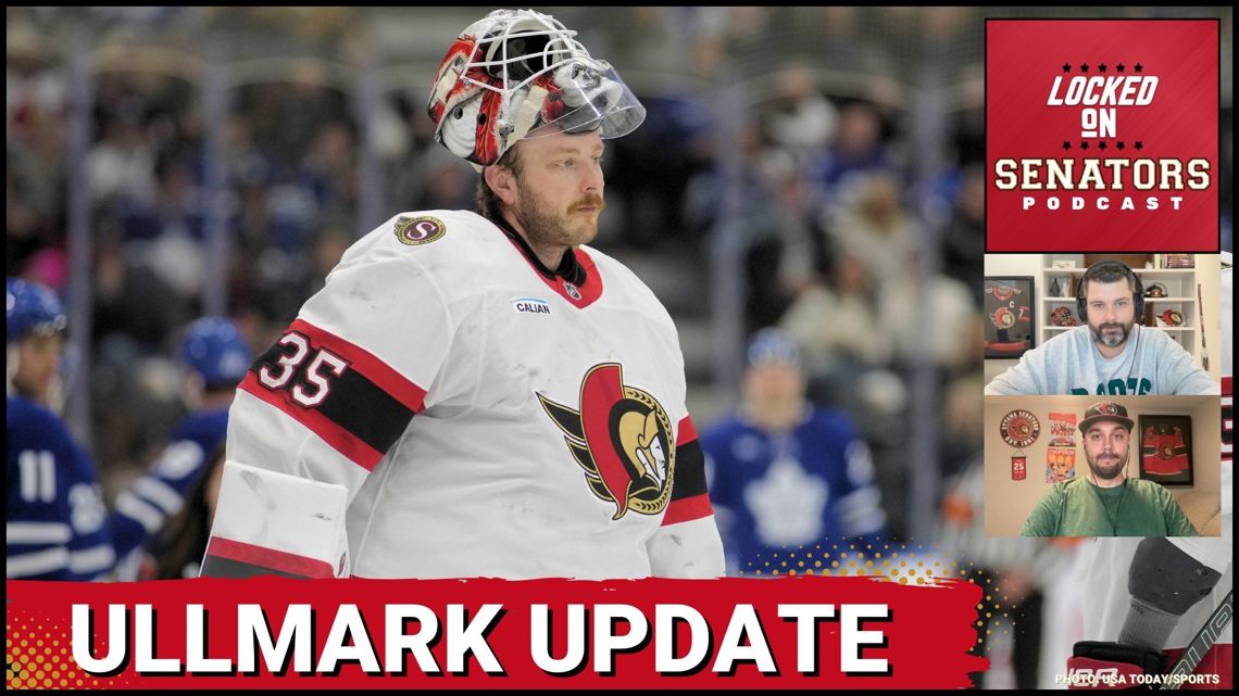 Travis Green Provides Update On Linus Ullmark + Ottawa Senators vs ...