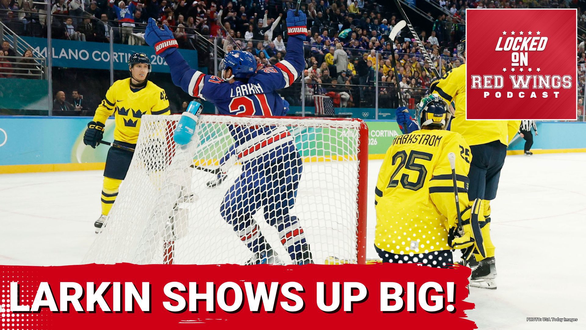 DYLAN LARKIN AND LUCAS RAYMOND CLUTCH UP! | USA wins in OT to eliminate ...