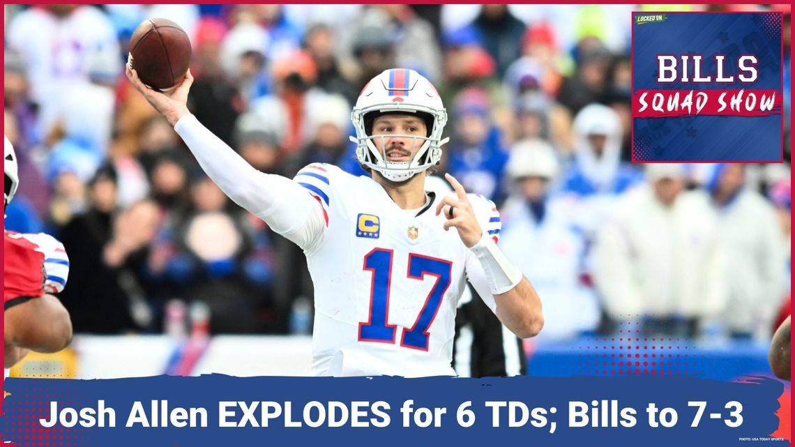 BILLS SQUAD SHOW: Bills offense finds new BLUEPRINT? Six TDs for the ...