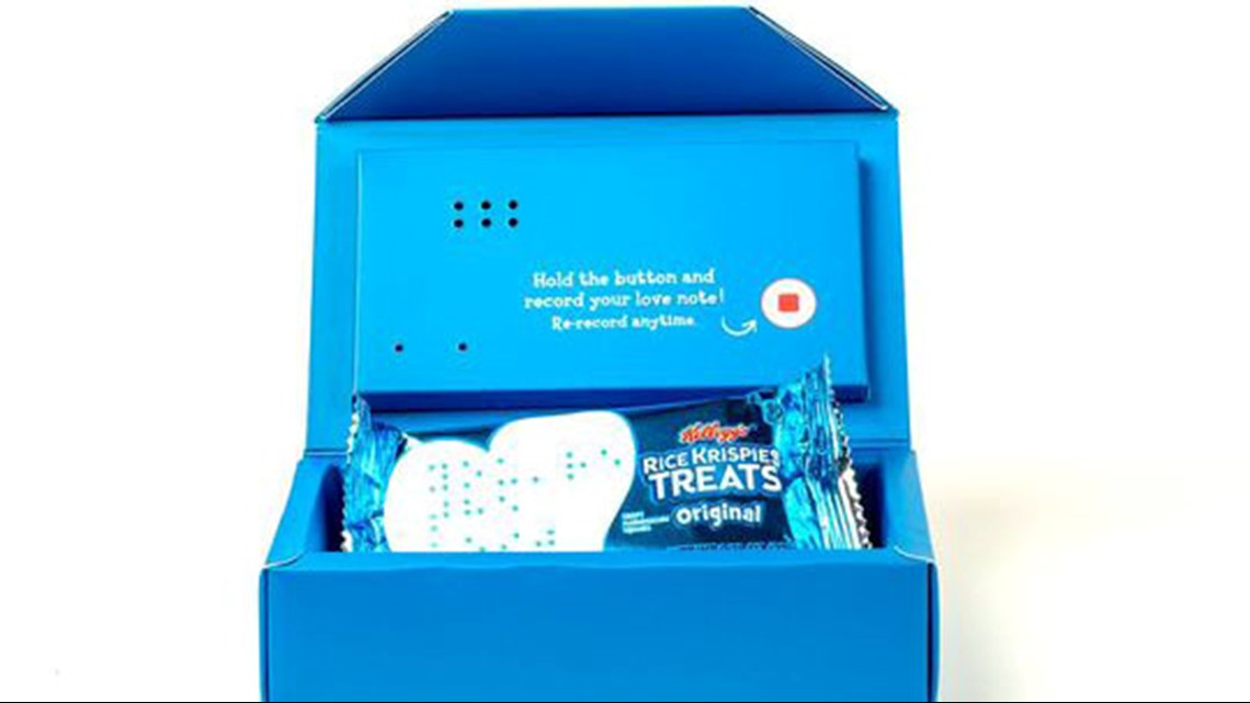 Kellogg's Rice Krispies launches braille snack notes | khou.com