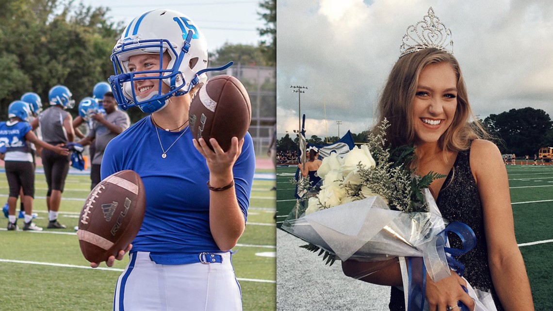 VIDEO: Homecoming queen kicks game-winning extra point in overtime ...