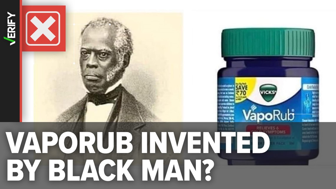 A black man did not invent Vicks Vaporub like a viral meme claims ...