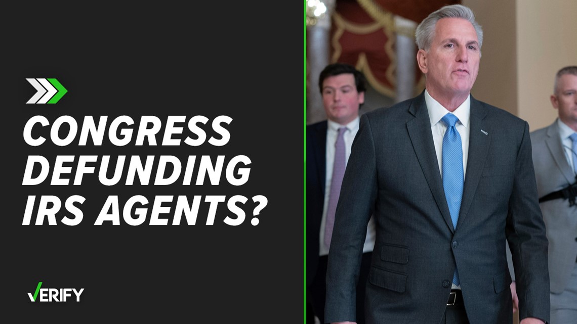 No, Congress has not defunded 87,000 IRS agents | khou.com