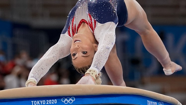 MyKayla Skinner impresses on Olympic vault after Biles exit | khou.com