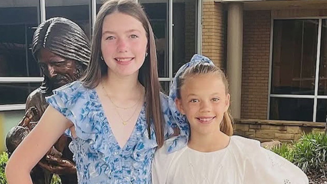Two sisters found holding hands after they were swept away deadly flooding | khou.com