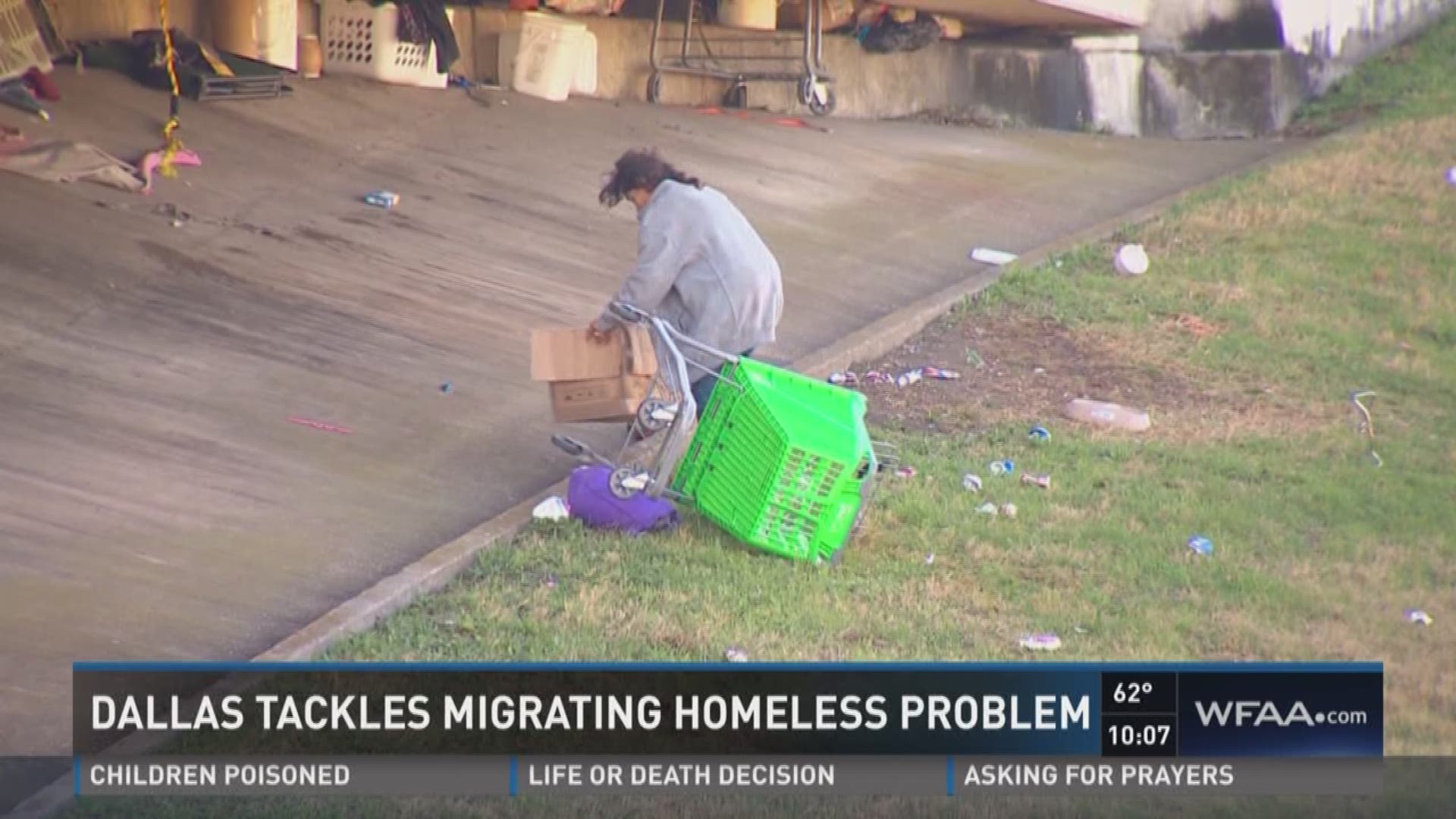 New homeless camps popping up in Dallas raise concerns | khou.com
