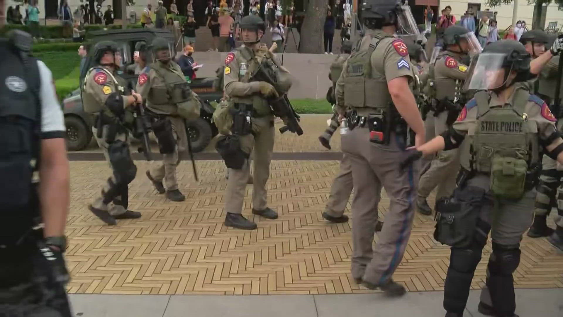 Arrests made at University of Texas Austin during protests | khou.com