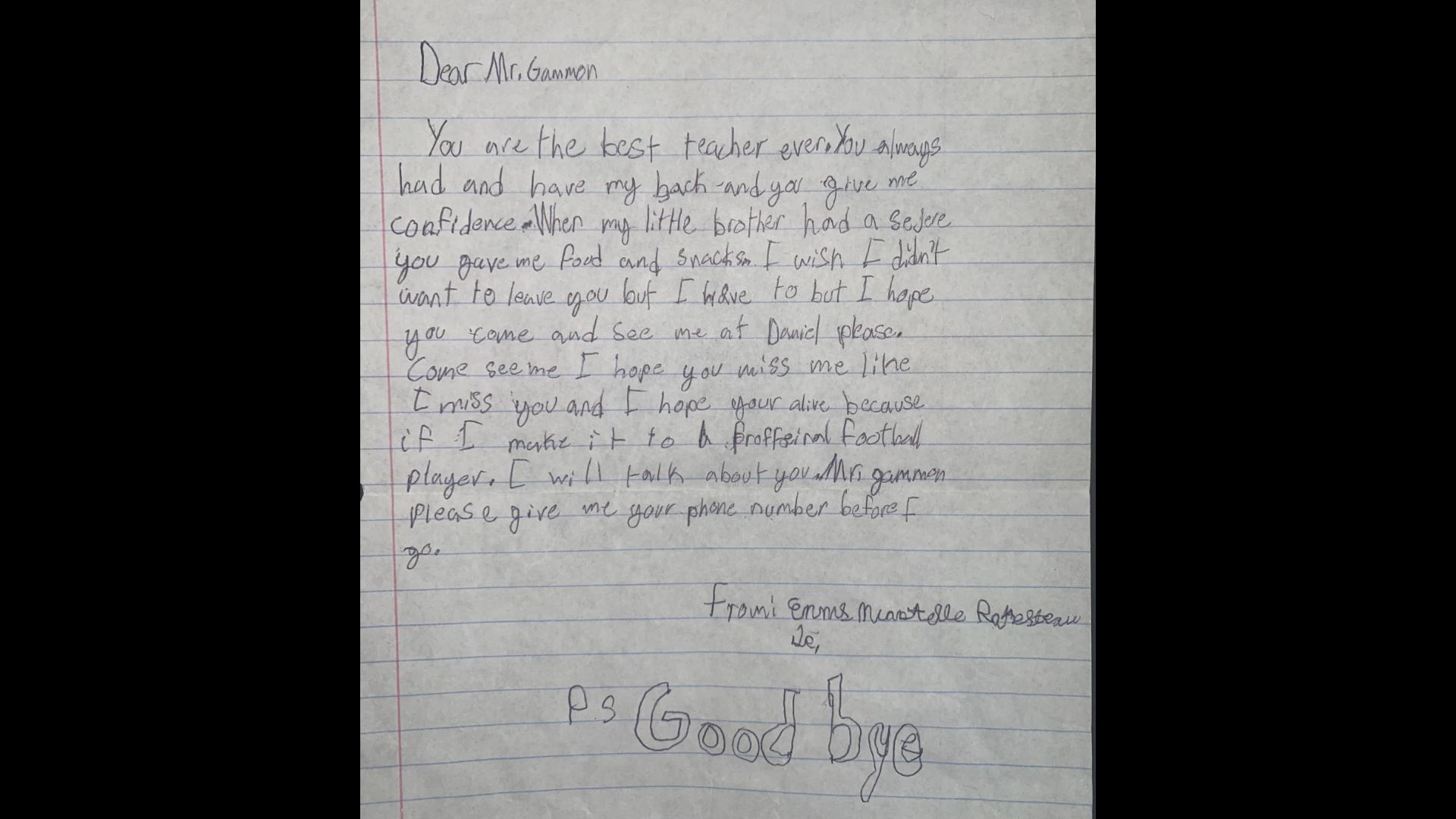 North Texas teacher sees student become NFL rookie | khou.com