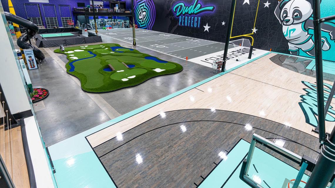 Dude Perfect unveils new headquarters in Frisco | khou.com