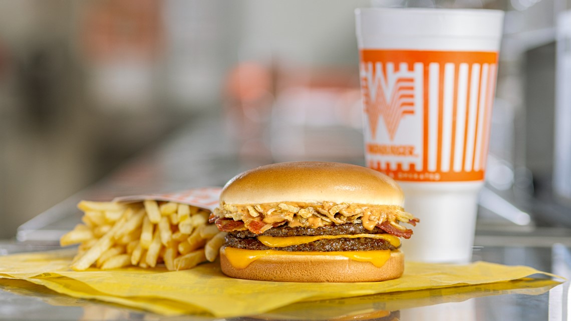 Whataburger unveils newest item: Bacon Steakhouse Double | khou.com