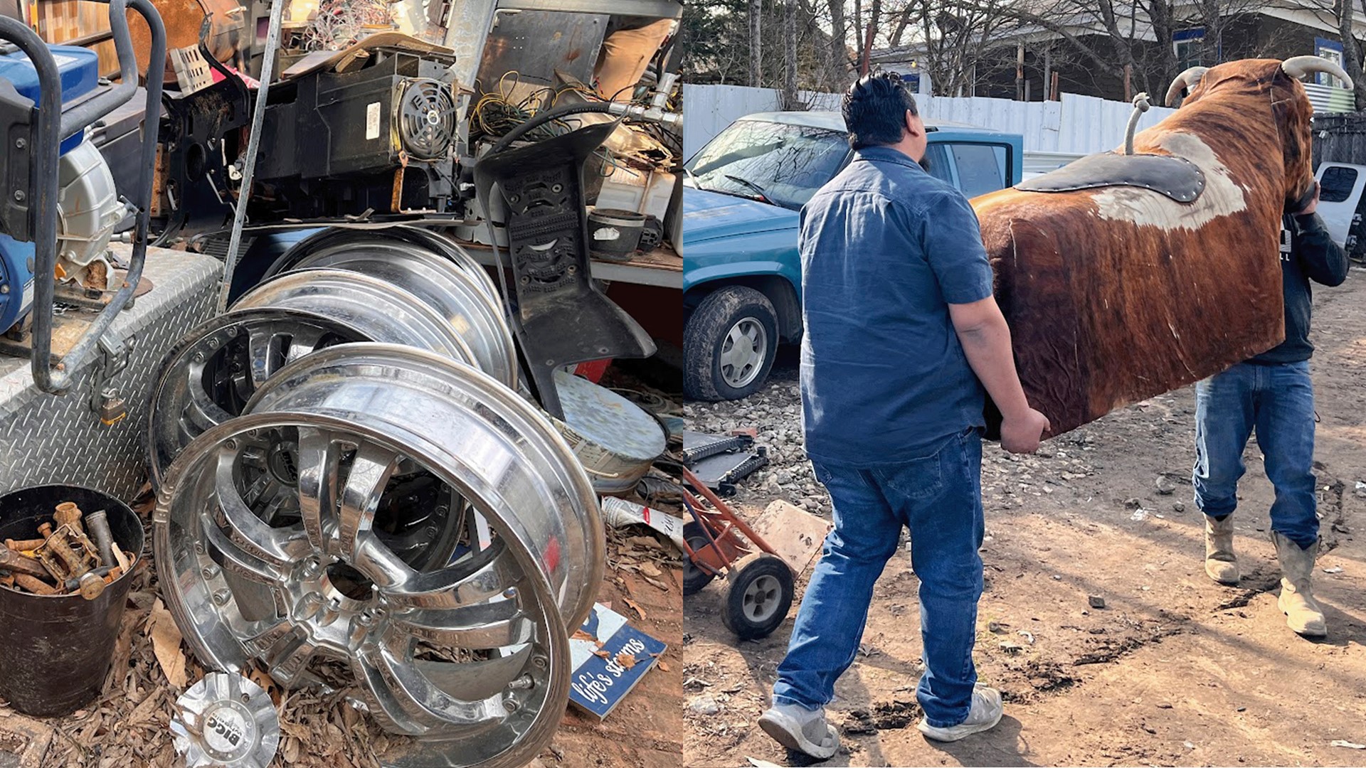 Fort Worth, Texas police find 15 stolen vehicles, mechanical bull ...