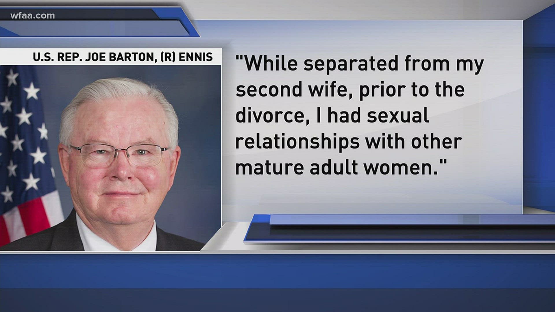 U.S. Rep. Joe Barton apologizes for graphic online photo | khou.com
