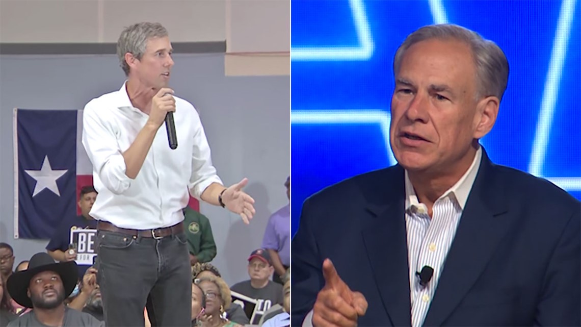 Texas governor race: Gov. Greg Abbott, Beto O'Rourke in Houston | khou.com