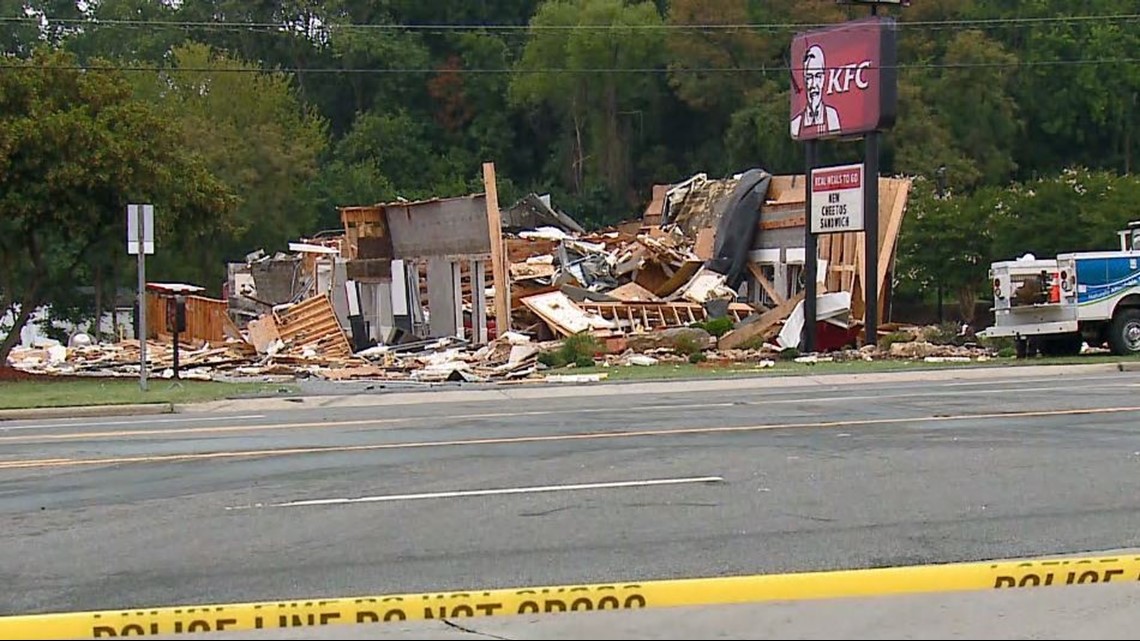 KFC Restaurant In Eden Leveled After Explosion, Police Say No One ...