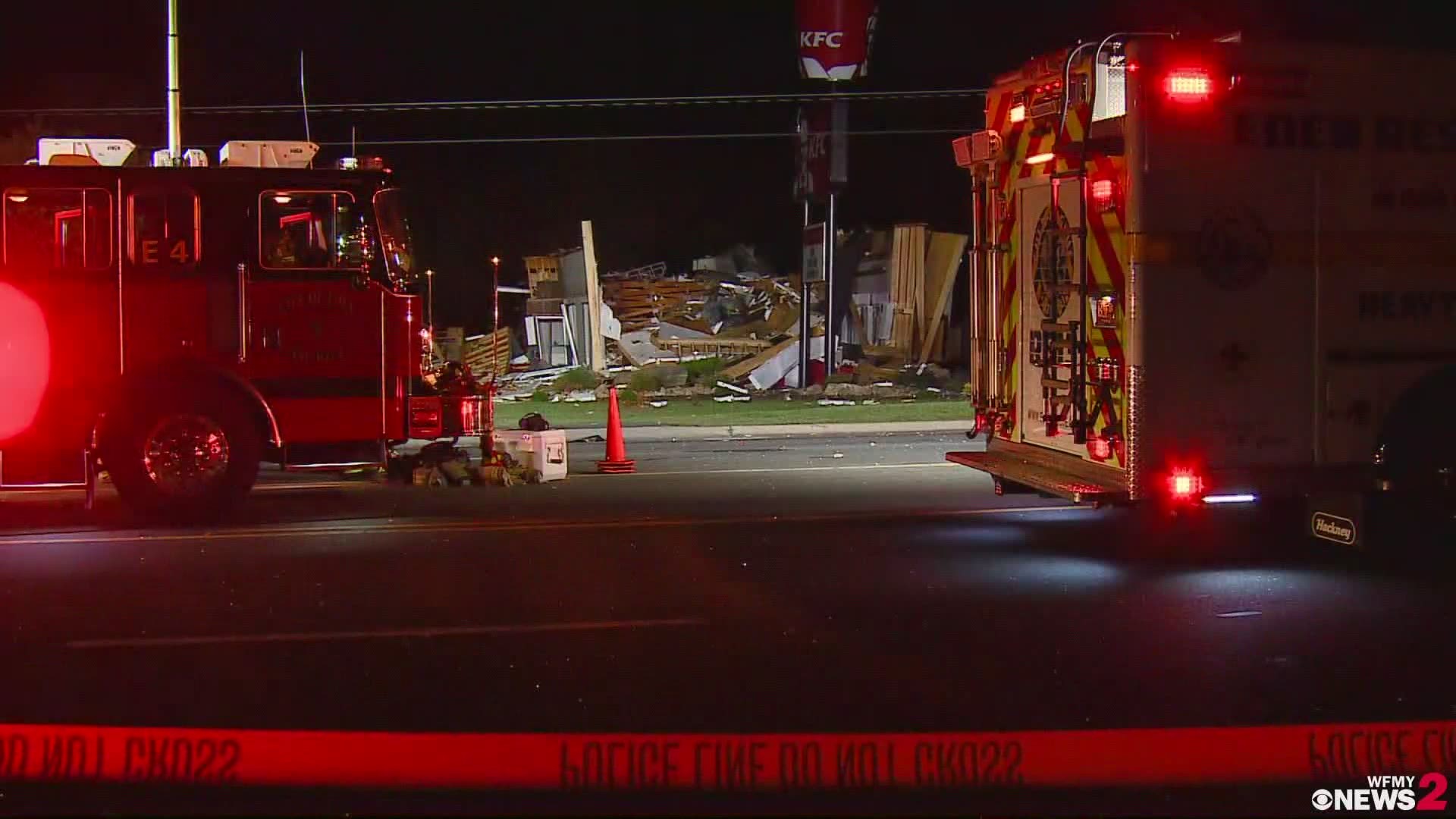 KFC Restaurant In Eden Leveled After Explosion, Police Say No One ...