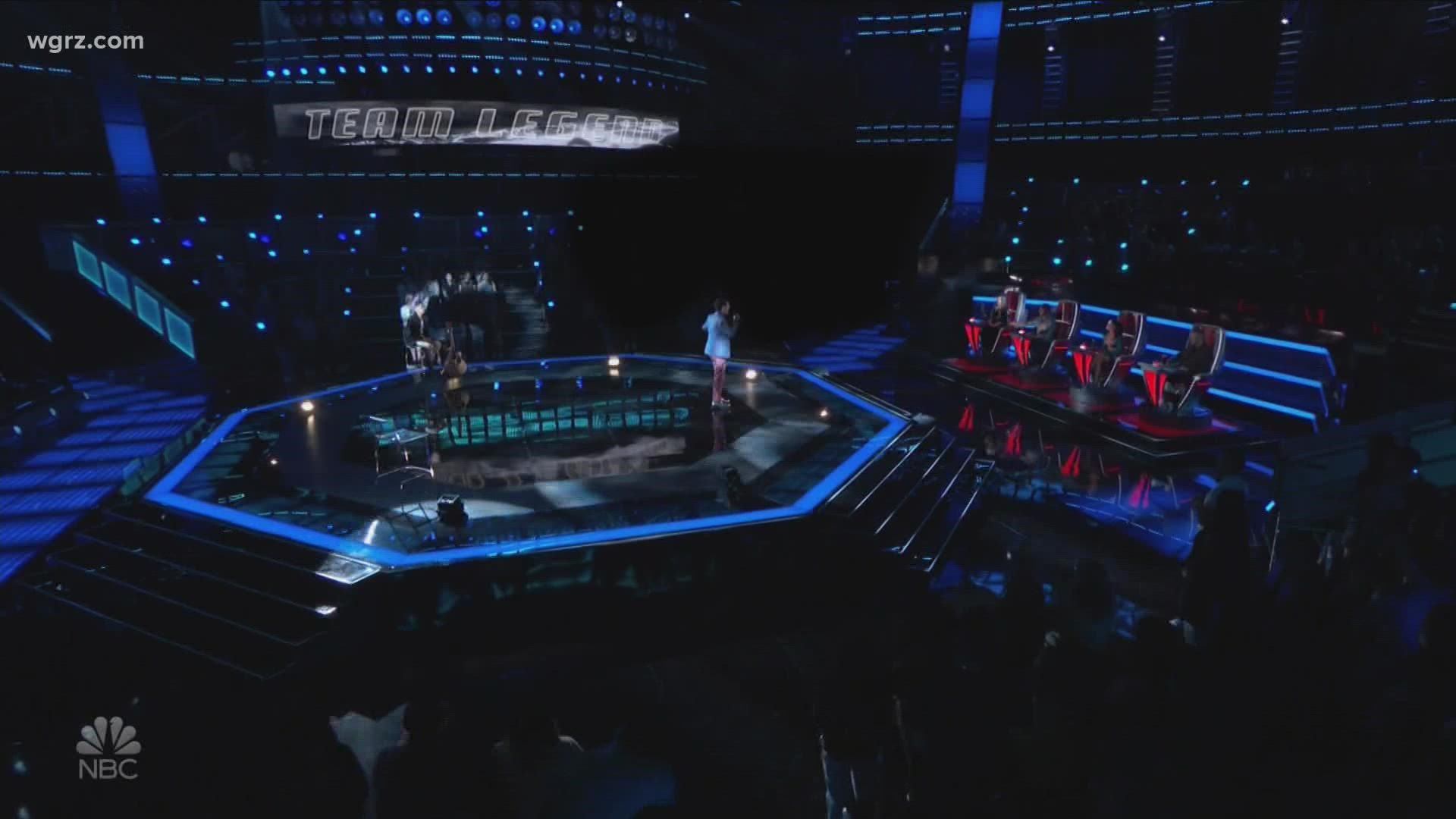 Vacanti competes in "Voice" knockout round | khou.com