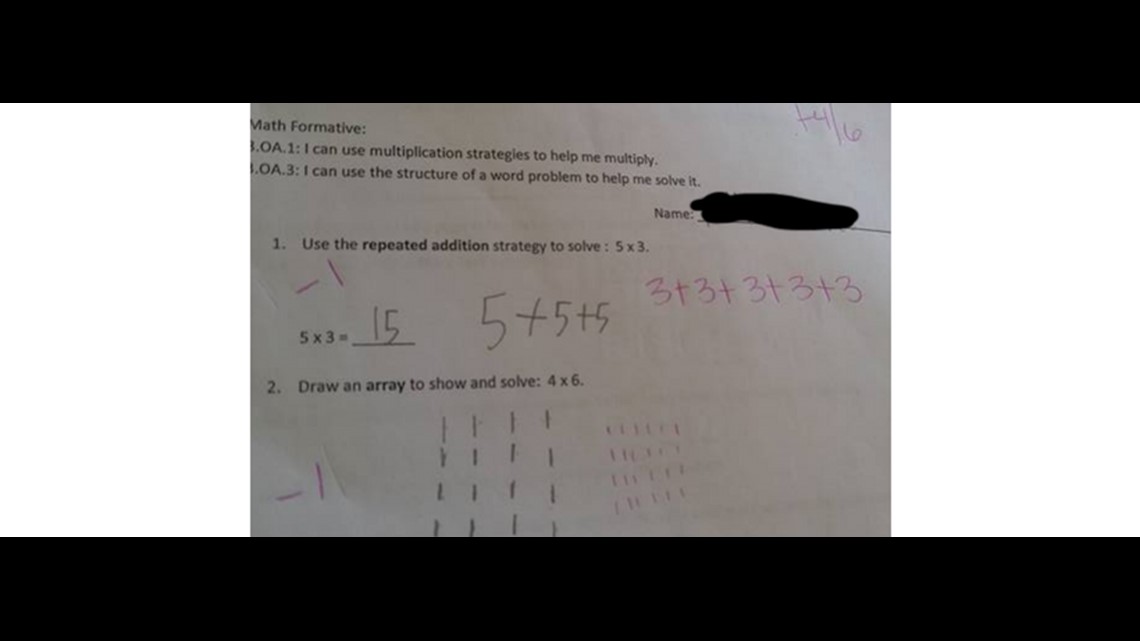 People are losing it over these ‘incorrect’ answers on a math test ...