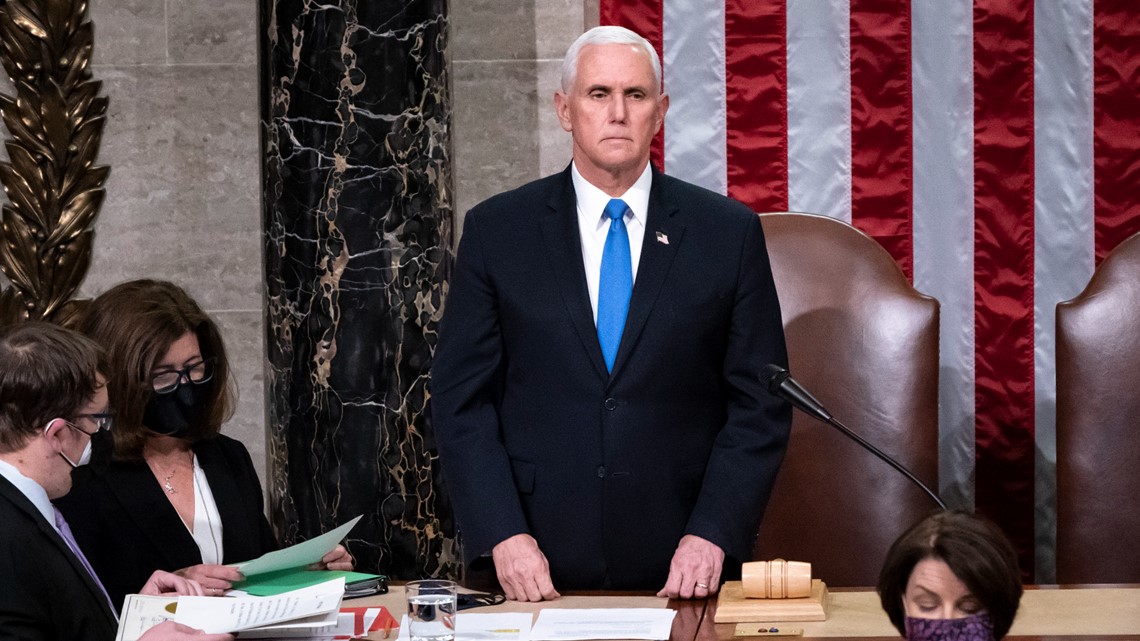 Jan 6 hearing: Capitol rioters were within feet of VP Mike Pence | khou.com