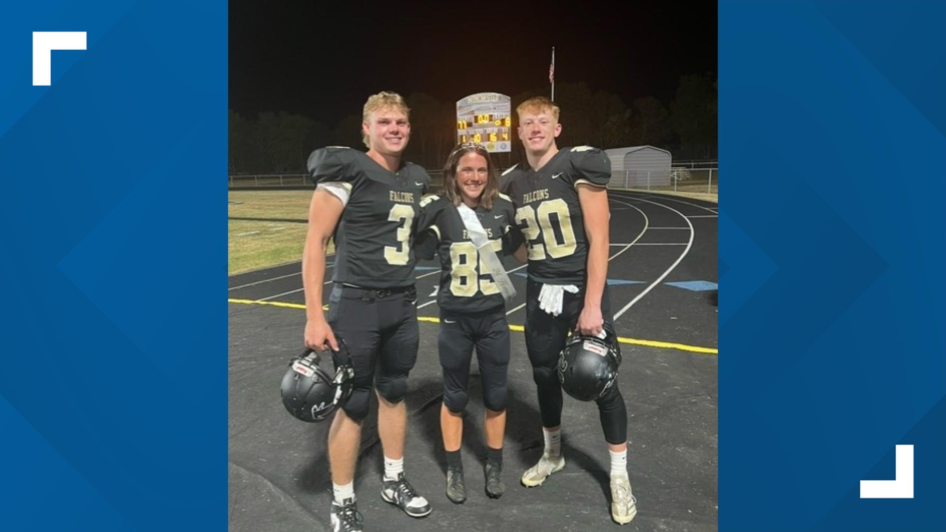 Indiana homecoming queen sets new football school record | khou.com