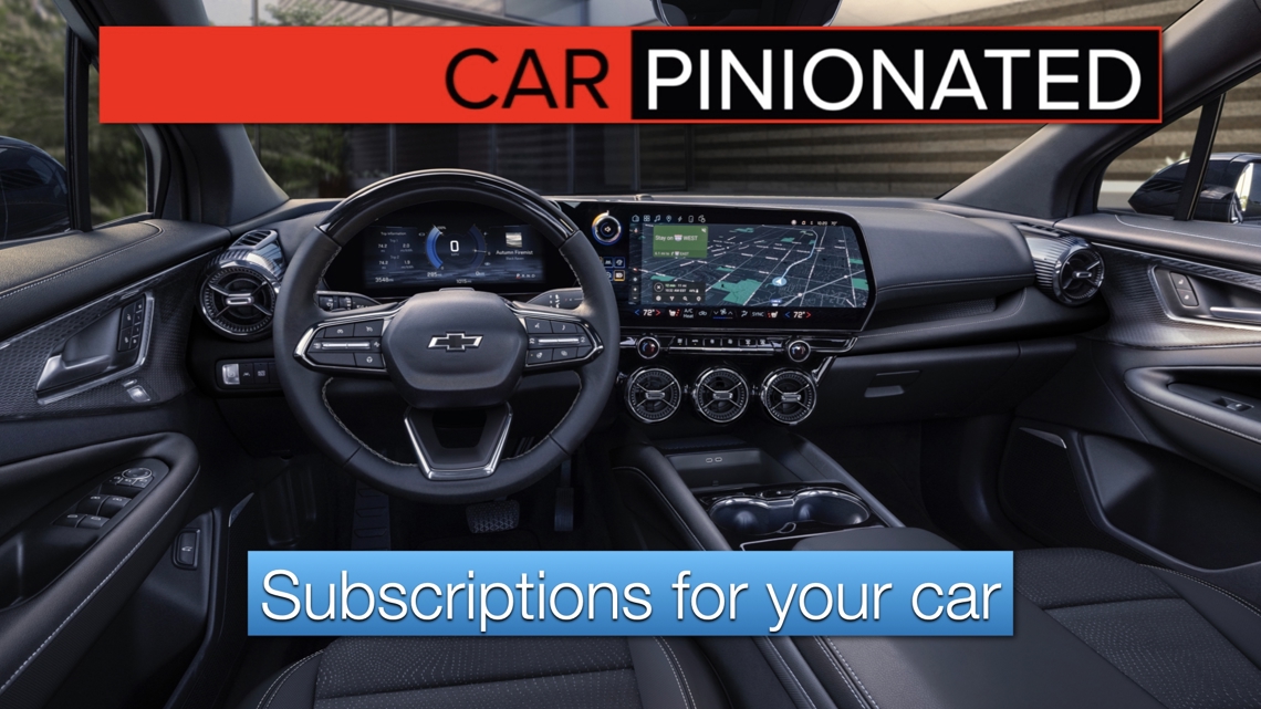 Car-Pinionated 120 | Subscriptions for your car? | khou.com