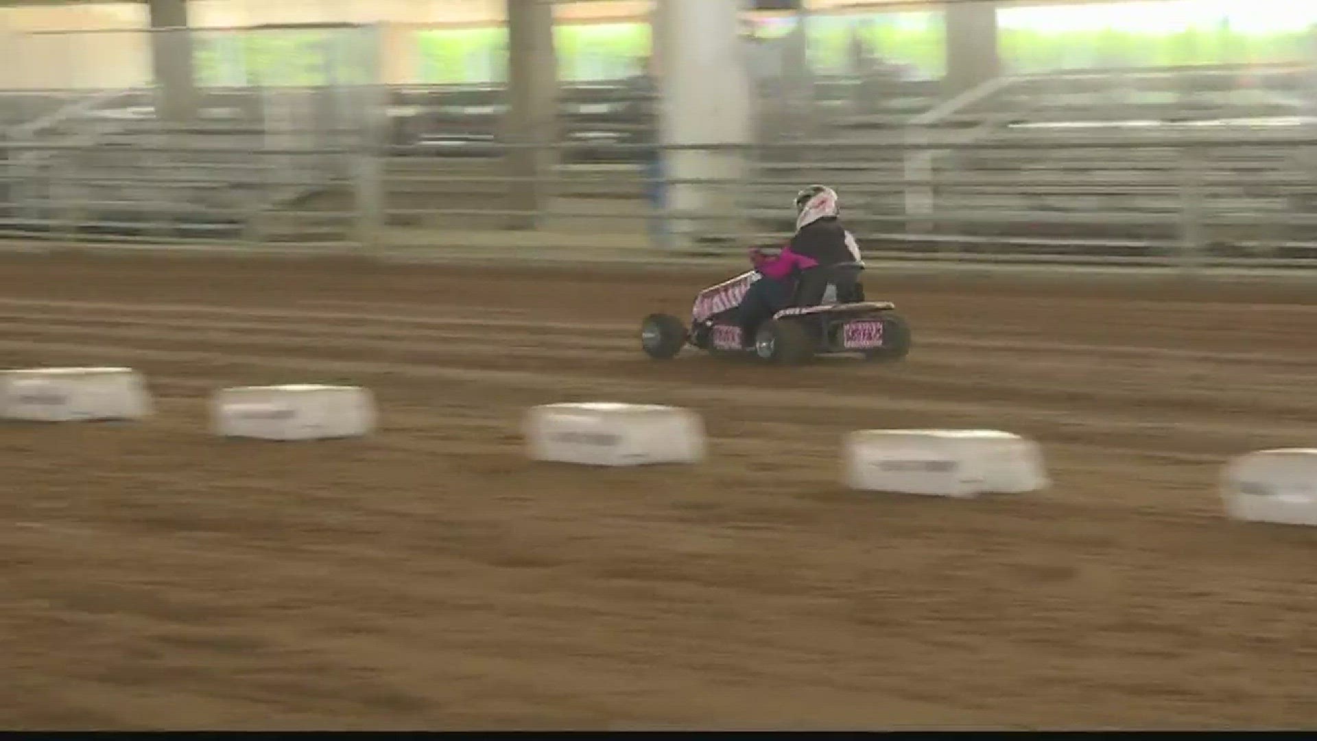 'Racing Granny' shows no mercy on mower | khou.com