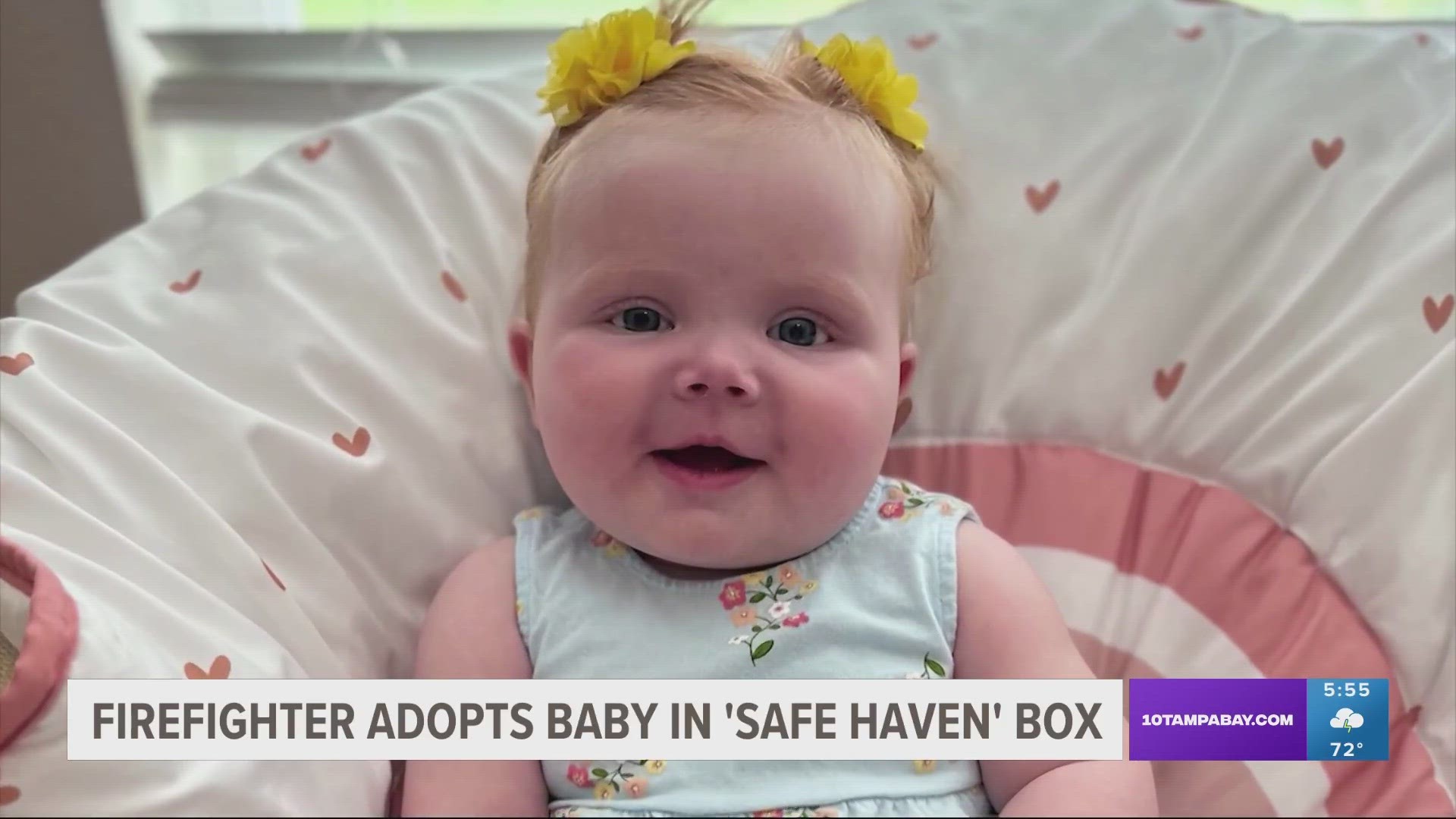 Baby surrendered in Safe Haven box in Ocala adopted by rescuer | khou.com