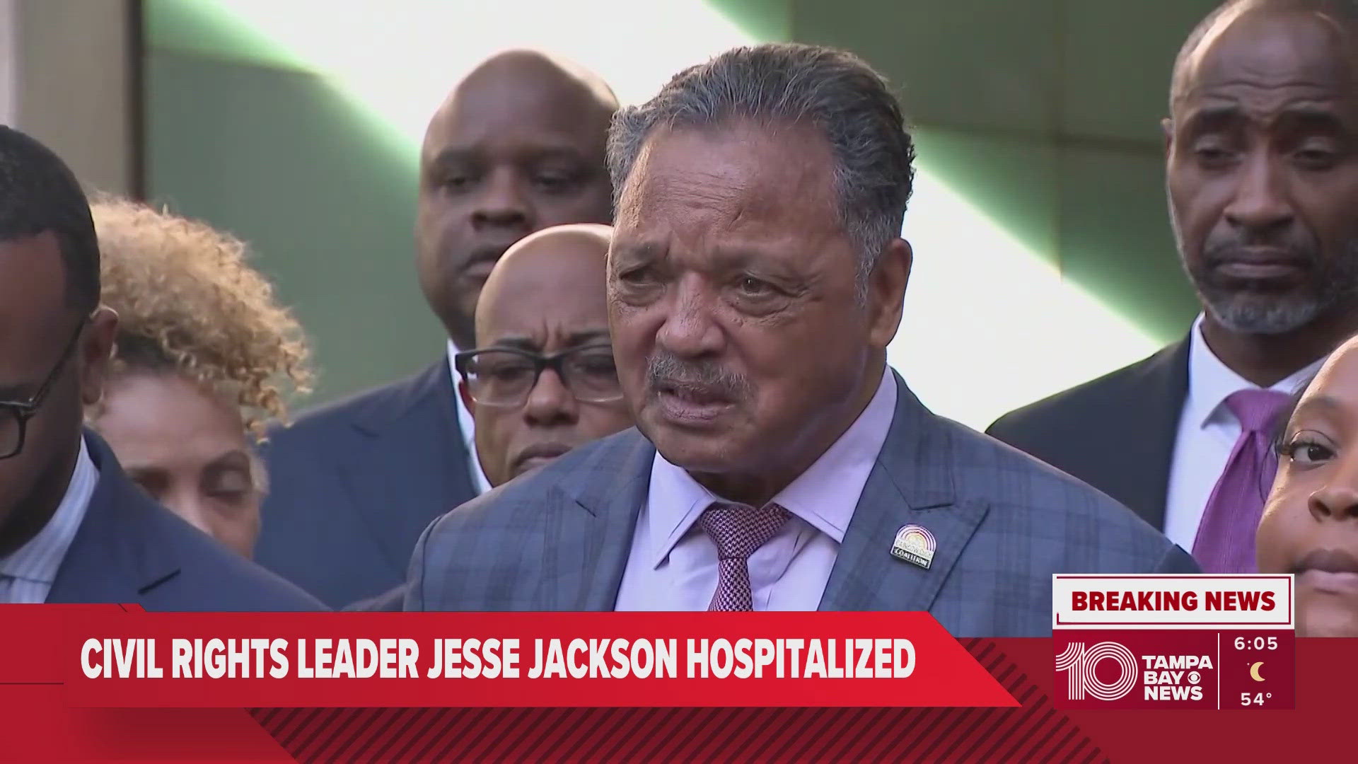 Civil rights leader Rev. Jesse Jackson hospitalized amid rare ...