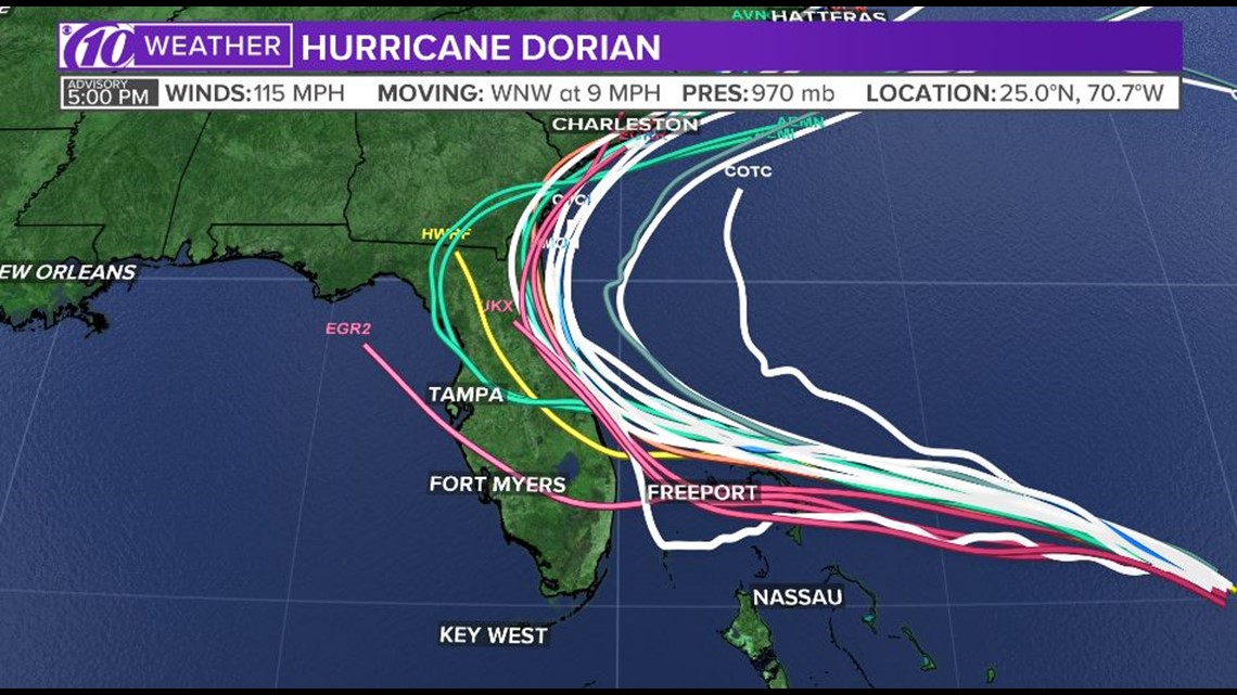 What are spaghetti models for hurricanes and tropical storms? | khou.com