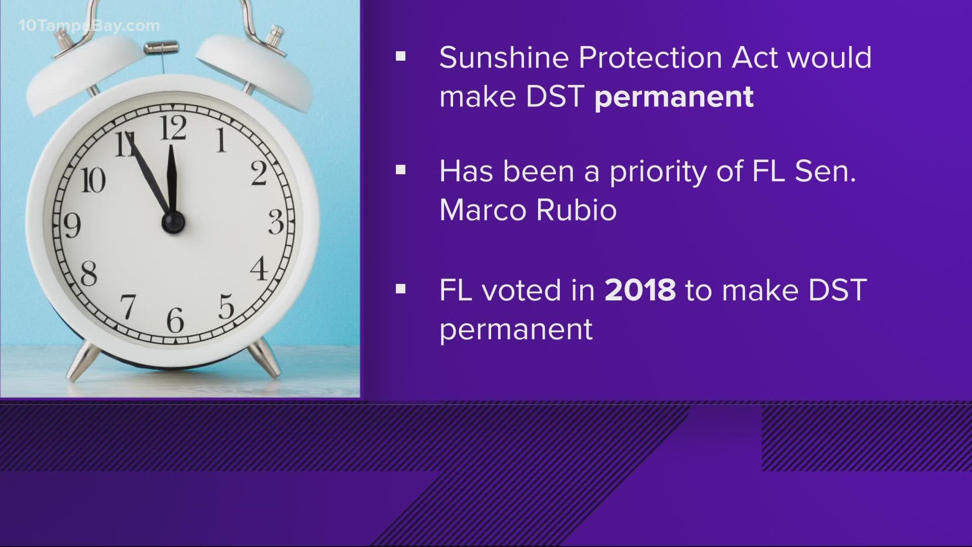 Spring forward no more? Senate passes bill to make DST permanent | khou.com