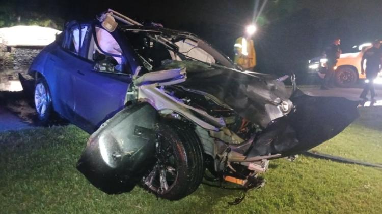 Tesla in autopilot mode crashes into pond, killing 87-year-old driver ...
